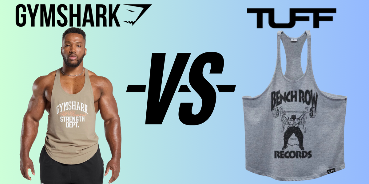 Gymshark vs. Tuffwraps Men's Gym Stringer Tanks: Which One Should You ...