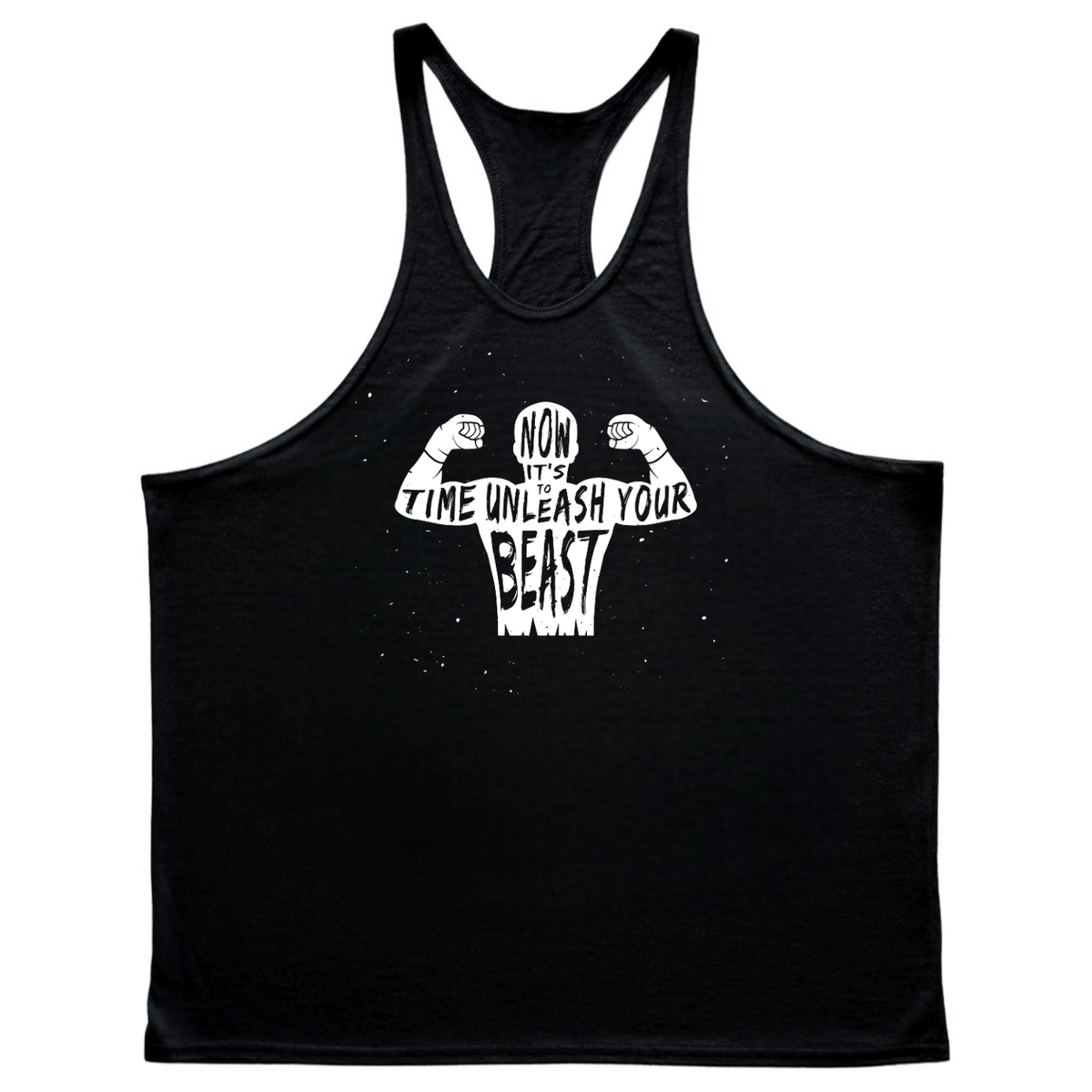 BEAST MODE Graphic Stringer Tank Tops for Working out – Elephant Jay